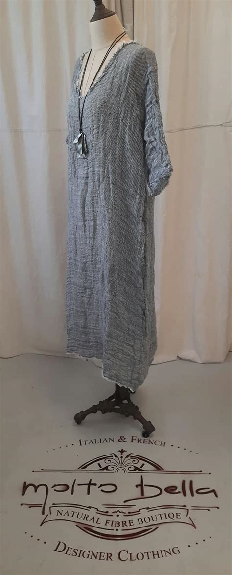 Purolino Charcoal Dress | Molto Bella