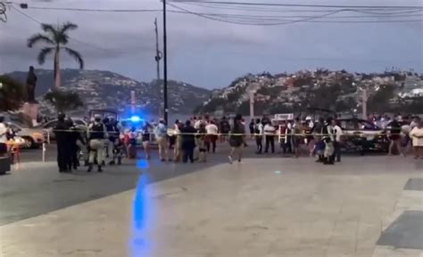Se Registra Una Explosión En El Zócalo De Acapulco Hay Al Menos 4