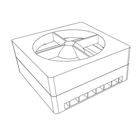 Télécharger le fichier STL ventilateur pc portable 120 25 mm Objet