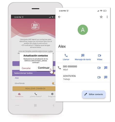 Actualiza los teléfonos fijos de tu celular con la nueva forma de