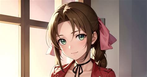 Aiイラスト エアリス Yukoのイラスト Pixiv
