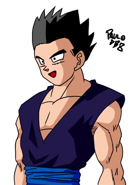 Gohan Dbs Manga Version Colored By Paulodbz On Deviantart