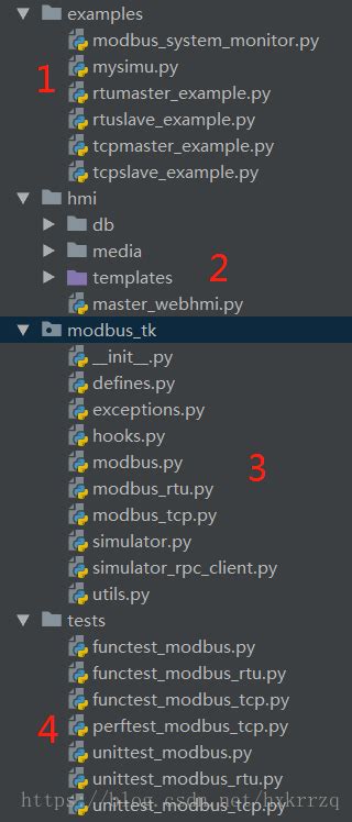 Modbustk库的使用和分析modbus Tk库模拟从站 Csdn博客