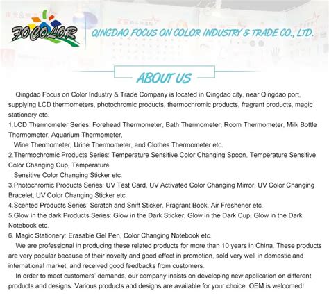 Custom Uv Test Card Spot Uv Sticker With Spf Detection