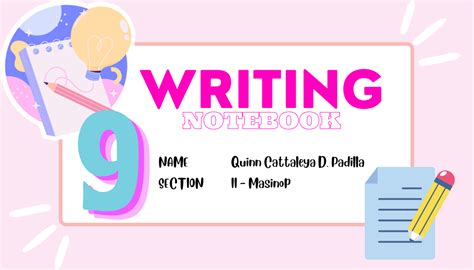 Sample Notebook Label Ideas Writing Notebook Labels Facebook Post Design Notebook