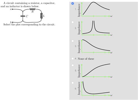Solved A Circuit Containing A Resistor A Capacitor And An