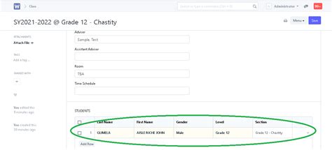 How To Setup Class List Bed