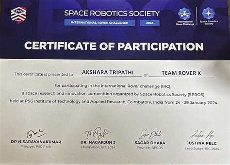 Akshara Tripathi On Linkedin Pleased To Share That I Had The Privilege Of Participating In The