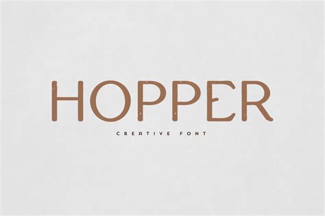 Hopper Font · 1001 Fonts