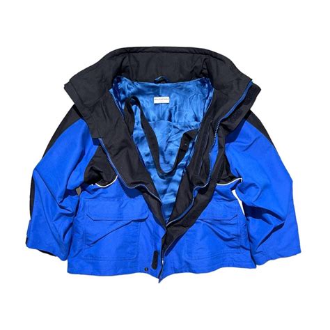 Balenciaga Oversized Swing Shell Parka Season Fw16 Depop