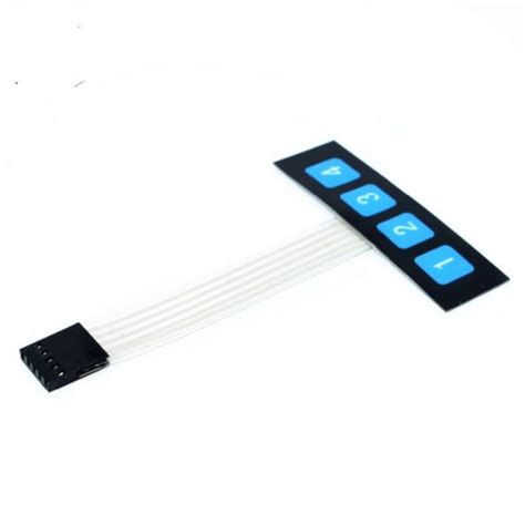 1 X 4 Membrane Matrix Keypad Nerdshed
