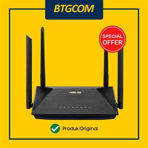 Asus Rt Ax53u Ax1800 Dual Band Wifi 6 Router Btgcom