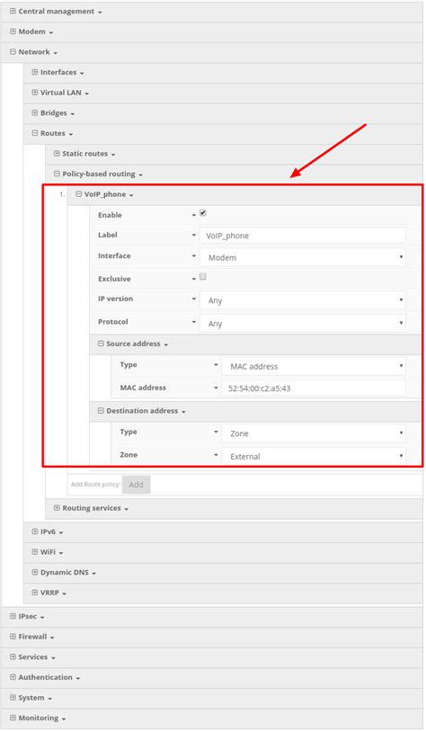 Policy Routing With Dual Wan Based On Client Mac Address