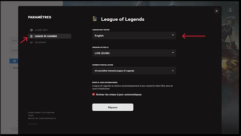 Changer La Langue Et Les Voix Dans League Of Legends Claviersouris