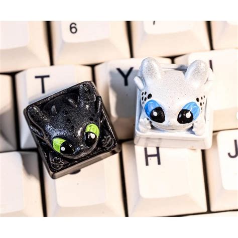 Toothless Dragon Keyboard Button Toothless Keycap Can Be Used As A