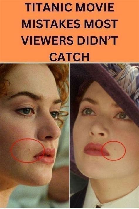 Titanic Movie Mistakes Most Viewers Didnt Catch Titanic Movie Movie