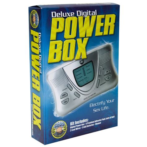 Zeus Electrosex Deluxe Digital Power Box Venus Odyssey