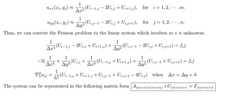 有限差分法（fdm）和poisson方程的数值解 知乎