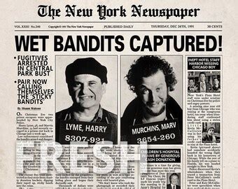 Wet Bandits Etsy UK