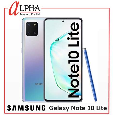 Samsung Galaxy Note 10 Lite 8GB 128GB Global Version Shopee Singapore