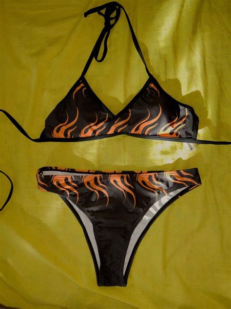 Fire Bikini Women S Fashion Swimwear Bikinis Swimsuits On Carousell