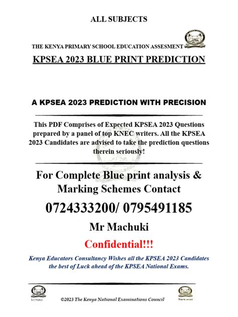Kpsea 2023 Blue Print Prediction Pdf Alcoholism Substance Abuse