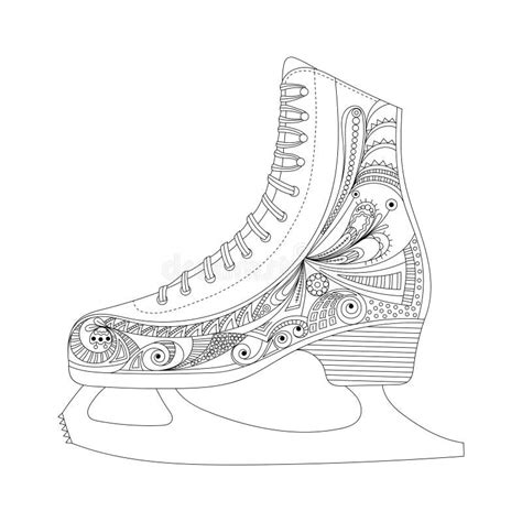 Illustration Du Vecteur Patinage Artistique Pour Les Pages De
