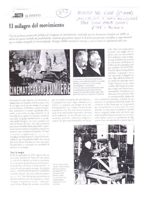 Historia Del Cine Primera Parte Pdf