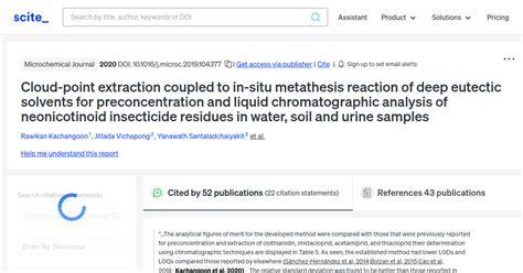 Cloud Point Extraction Coupled To In Situ Metathesis Reaction Of Deep Eutectic Solvents For