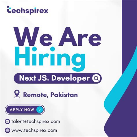 Techspirex On Linkedin Nextjs Webdevelopment Development