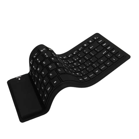 88 Keys Silent Silicone Flexible Foldable Keyboard Bluetooth Slim