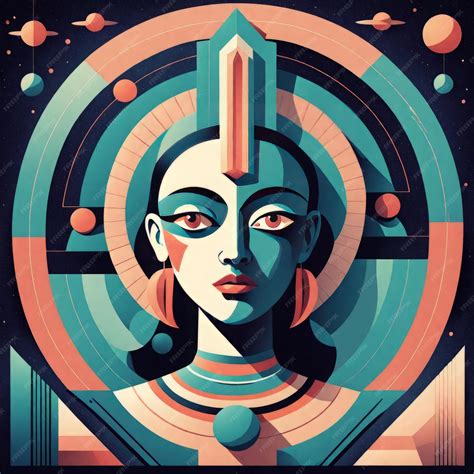 Premium Ai Image Vector Illustration Of A Beautiful Girl And A