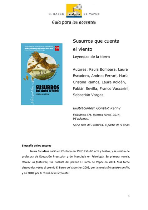 Susurros Que Cuenta El Viento