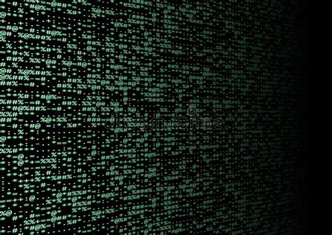 Background With Source Code Stock Illustration Illustration Of