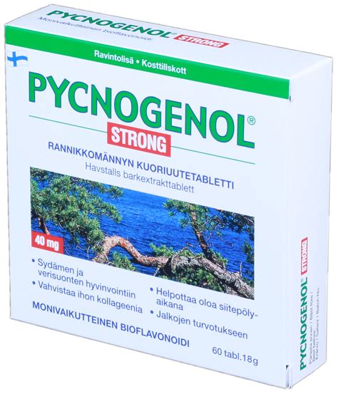 PYCNOGENOL Strong 40 mg tabletes, 60 gab. - Piegāde visā Latvijā ...