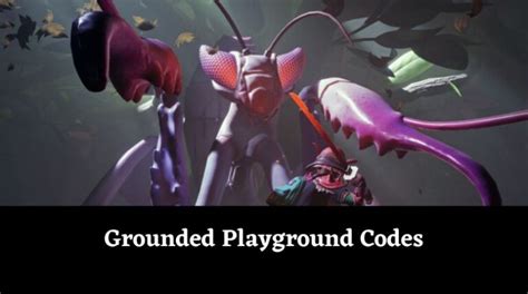 Grounded Playground Codes Wiki For May 2025 Mrguider