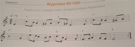 Rozpisz Nuty Do Gry Na Dzwonkach Liczbami Dam Najjj Brainly Pl