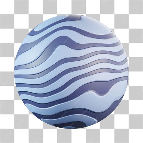 Premium Psd Planet Neptune Globe 3d Icon