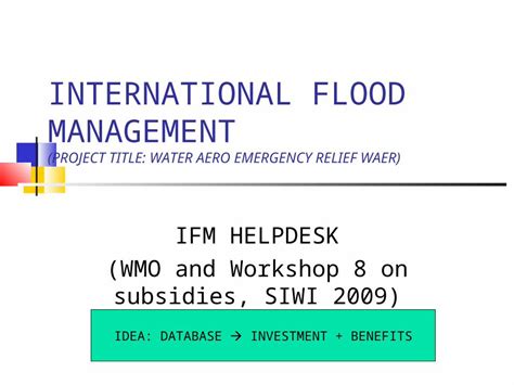Ppt Integrated Water Resource Management Iwrm Dokumentips