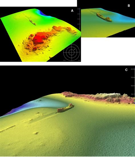 3d Reconstruction Based On The Multibeam Survey Of Target 1 Kent Download Scientific Diagram