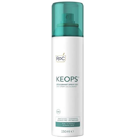 Deodorant spray uscat Keops, 150ml, Roc | Dr. Max Farmacie