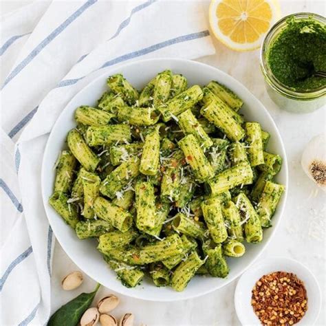 Spinach Parmesan Pasta Recipe 5 Ingredients