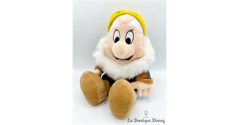 Peluche Interactive Joyeux Disney Store Blanche Neige Et Les Sept Nains Happy Sonore RARE Cm
