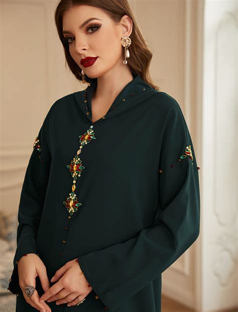 Abaya Dubai Turkije Hijab Abaya Moslim Jurk Vrouwen Kaftan Caftan Marocain Islam Kleding Maxi