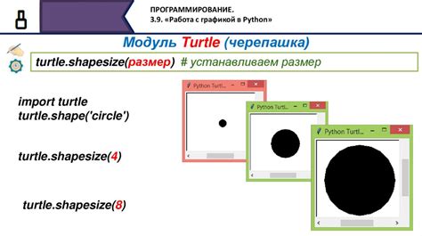 Работа с графикой в Python Знакомство с модулем Turtle черепашка