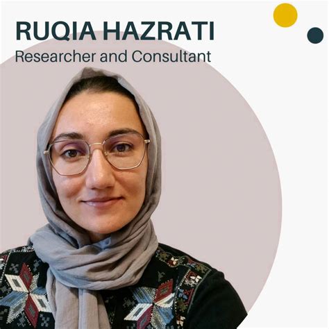 Ruqia Hazrati On Linkedin I Had Intended To Share This Post With Joy