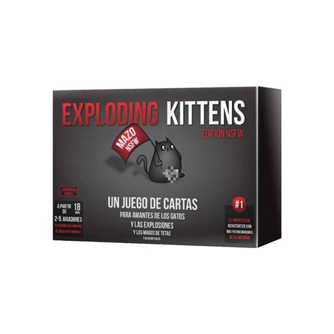 Exploding Kittens Edición Nsfw Planeta Lúdico
