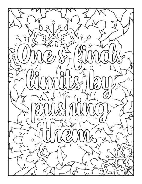 Coloriage De Citations De Motivation Coloriage De Citations Inspirantes