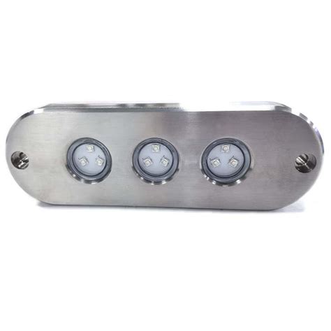 Stainless Steel W Ocean Marine Waterproof IP LED Underwater Boat Lights Underwater LED