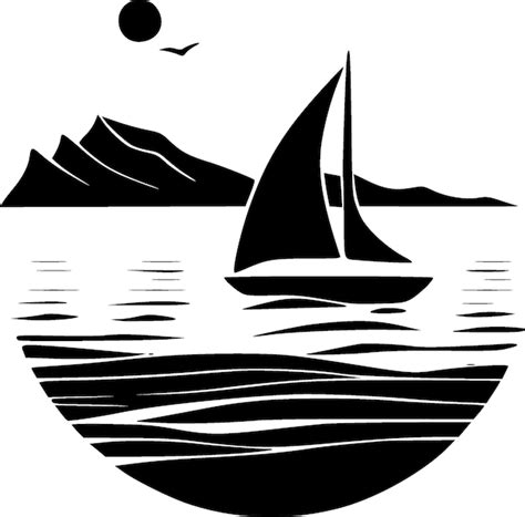 Logotipo Vectorial De Alta Calidad Del Mar Ilustración Vectorial Ideal